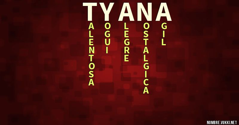 Qué significa tyana