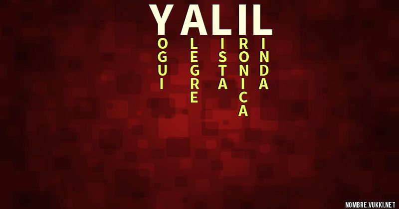 Qué significa yalil