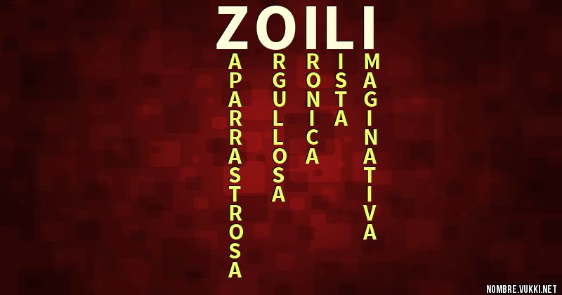Qué significa zoili