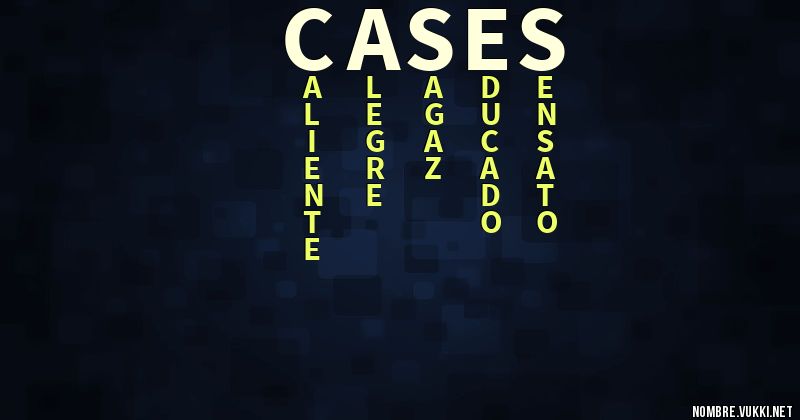 Qué significa cases