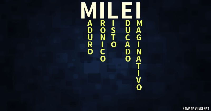 Qué significa milei