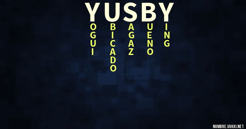 Qué significa yusby