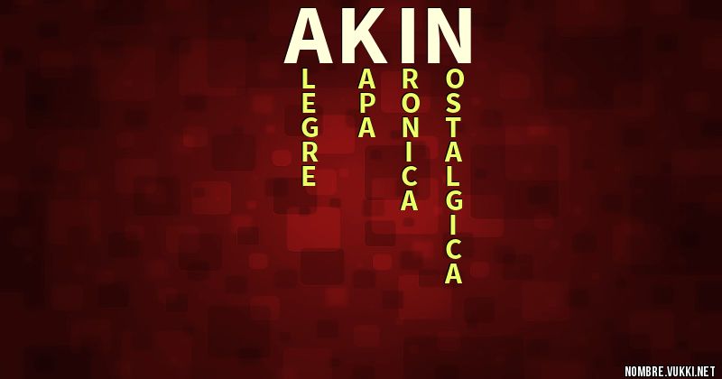Qué significa akin