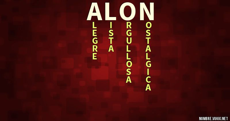 Qué significa alón