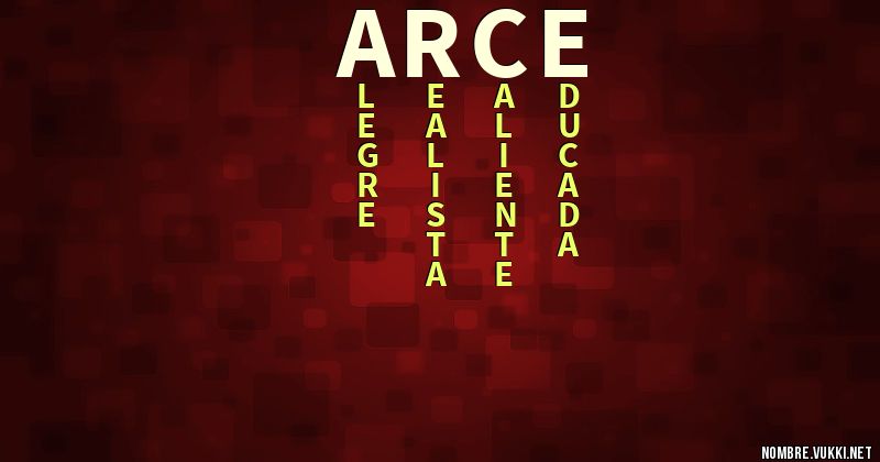 Qué significa arce