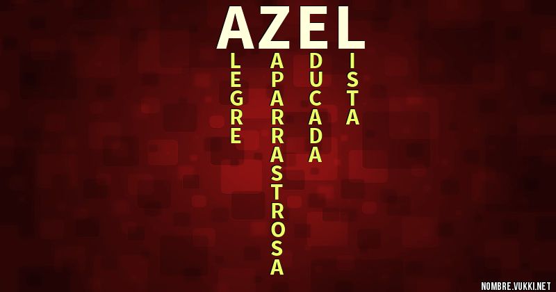 Qué significa azel