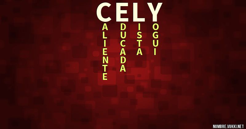 Qué significa cely