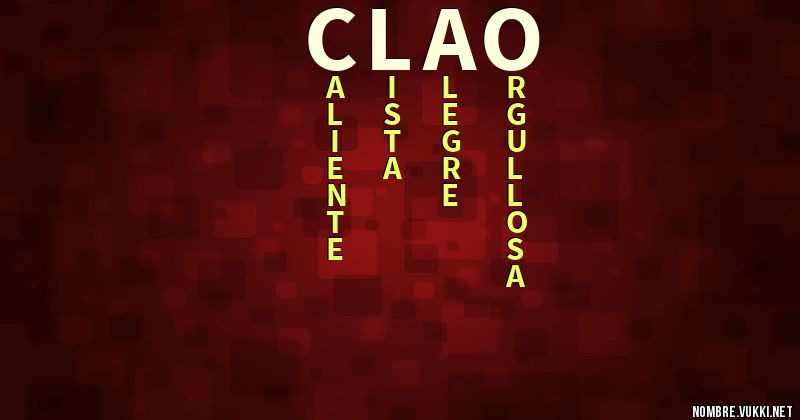 Qué significa clao