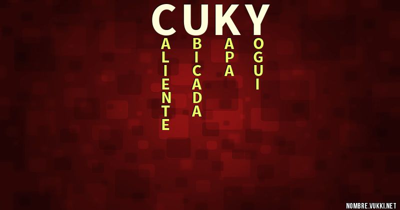 Qué significa cuky