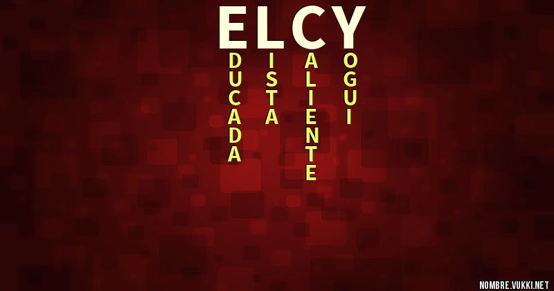 Qué significa elcy