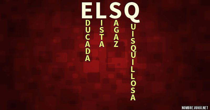 Qué significa elsq