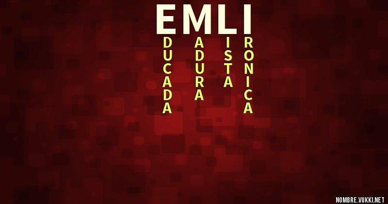Qué significa emli