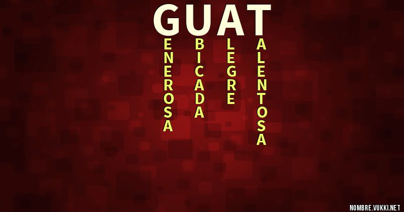 Qué significa guat