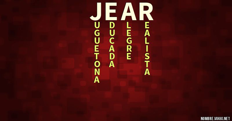 Qué significa jear