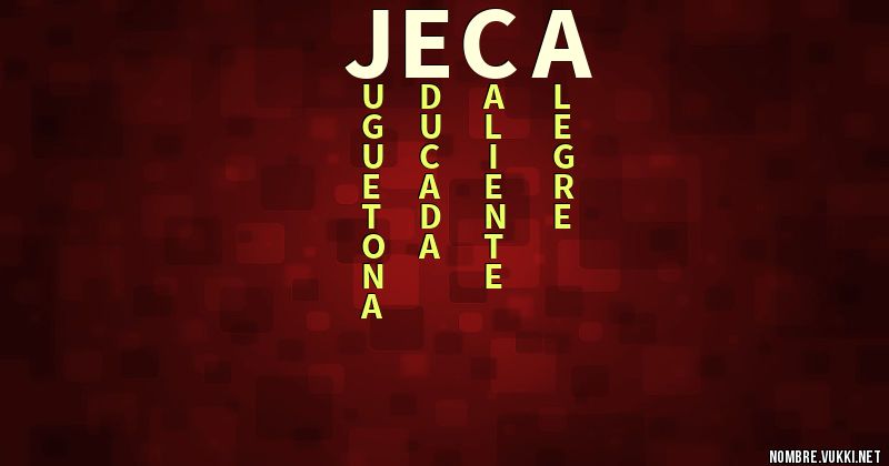 Qué significa jeca
