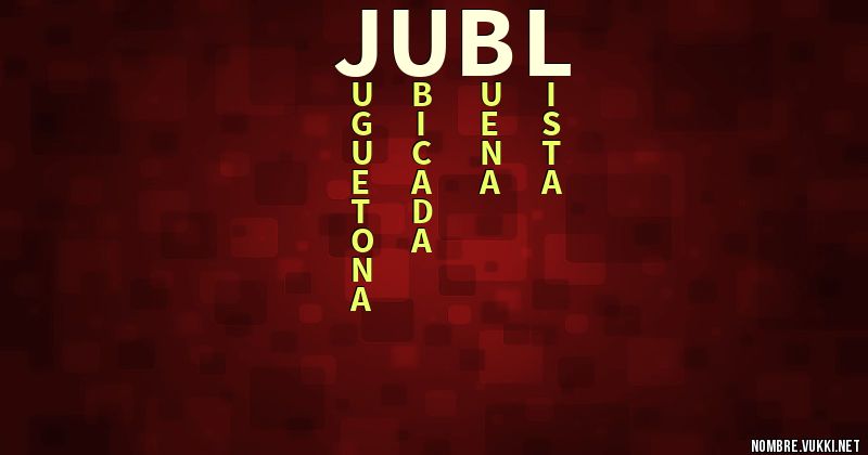 Qué significa jubl