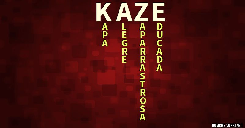 Qué significa kaze