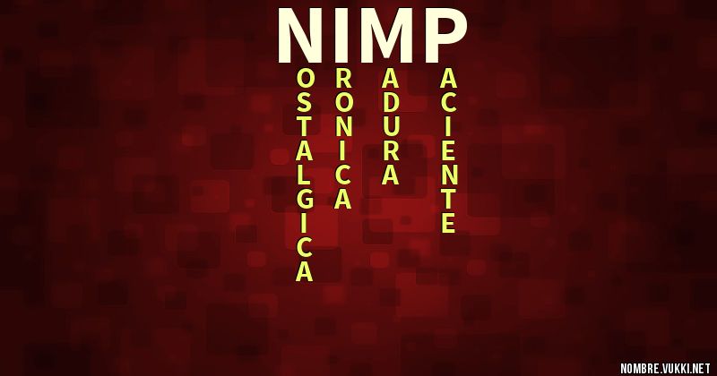 Qué significa nimp