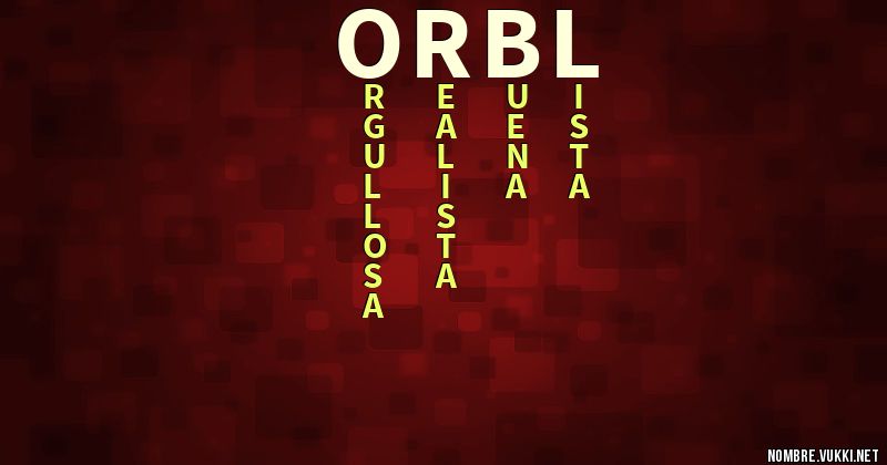 Qué significa orbl