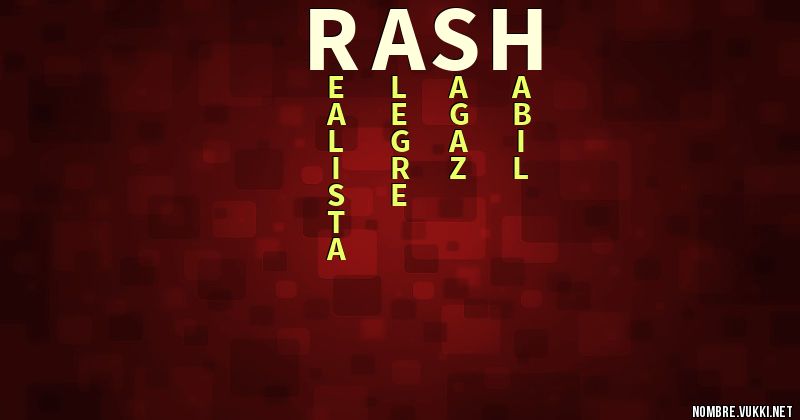 Qué significa rash