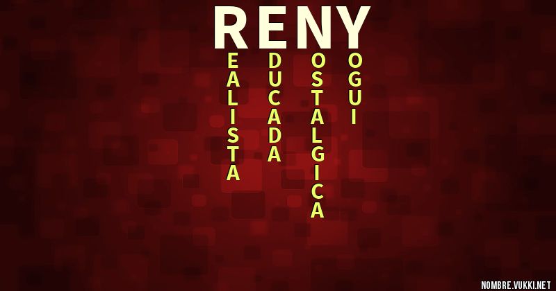 Qué significa reny