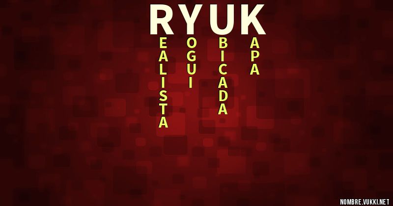 Qué significa ryuk
