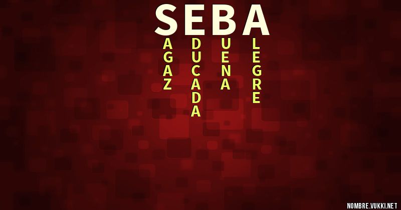 Qué significa seba