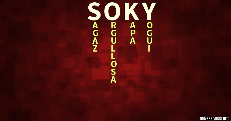 Qué significa soky