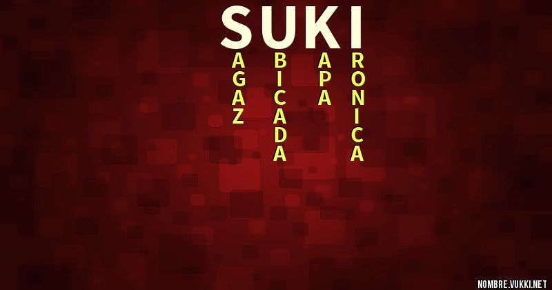 Qué significa suki