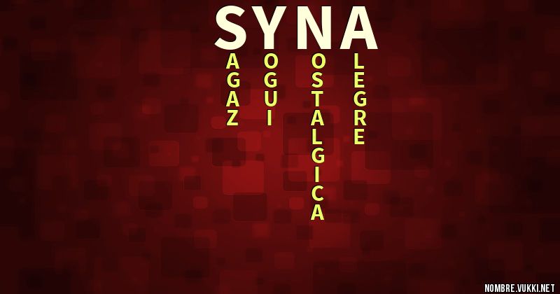 Qué significa syna