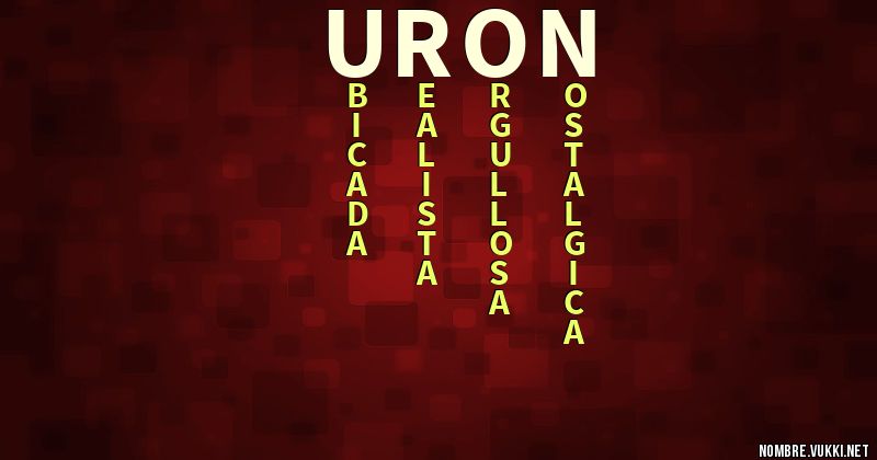 Qué significa uron
