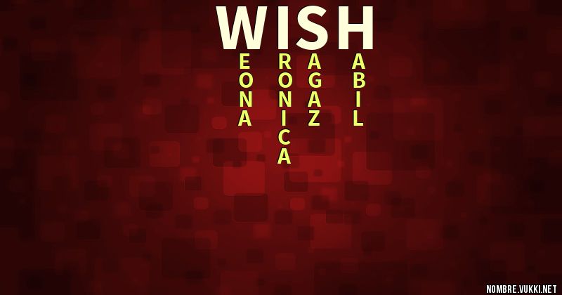 Qué significa wish