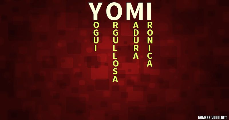 Qué significa yomi