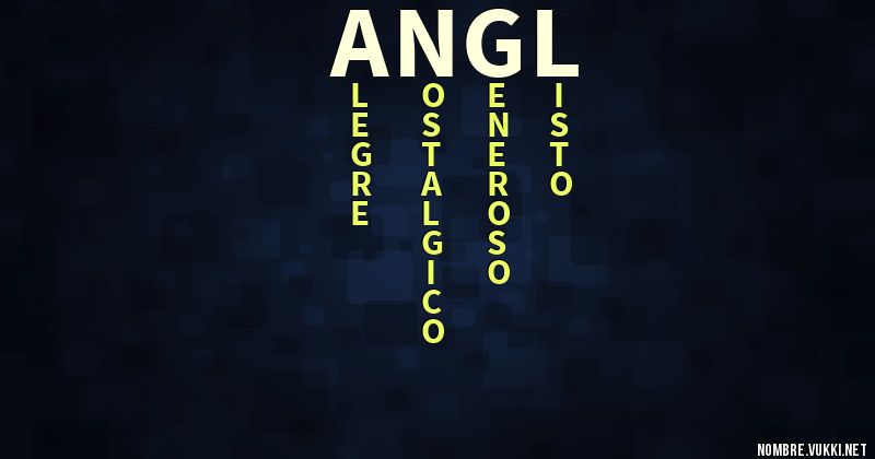 Qué significa angl