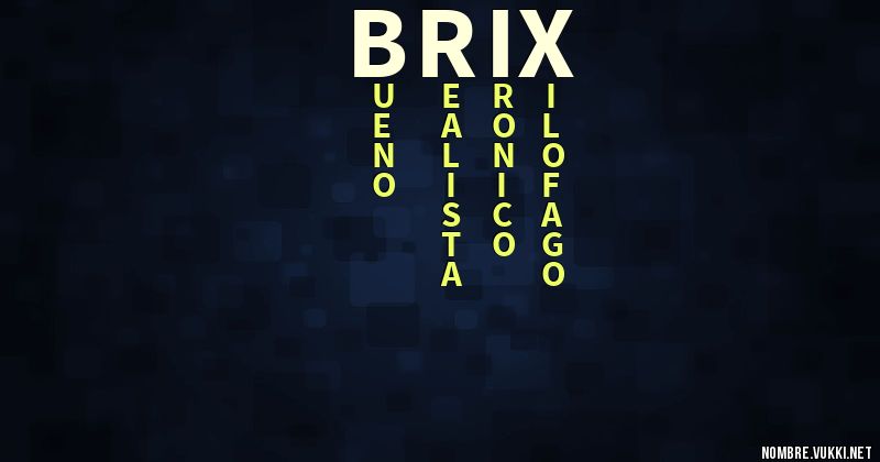 Qué significa brix