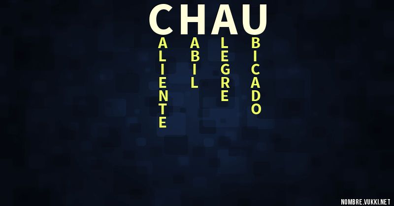 Qué significa chau