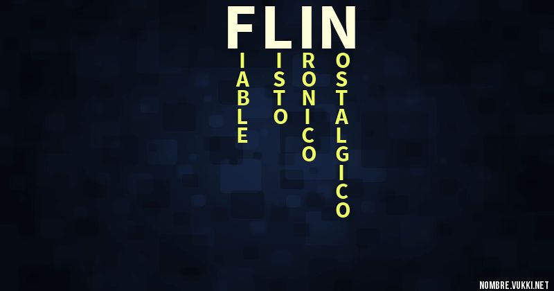 Qué significa flin