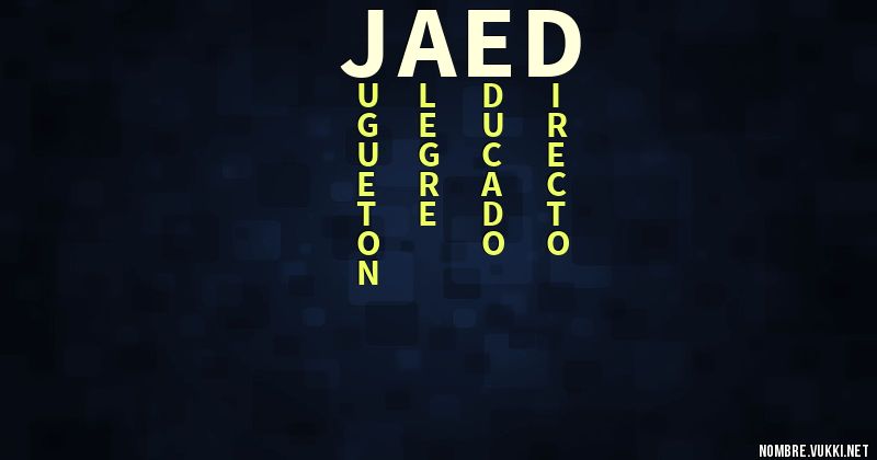 Qué significa jaed