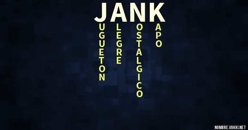 Qué significa jank