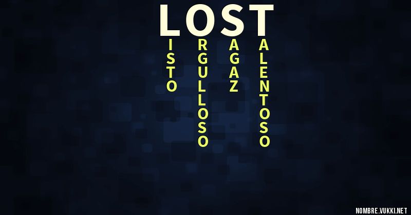 Qué significa lost