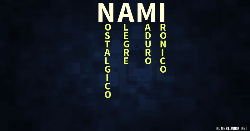 Qué significa nami