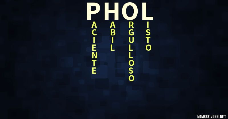 Qué significa phol