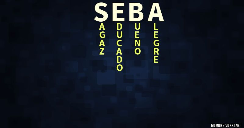 Qué significa seba