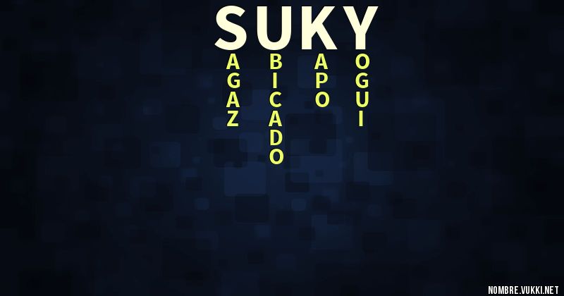 Qué significa suky