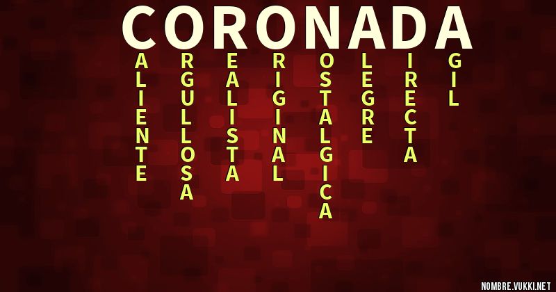 Qué significa coronada