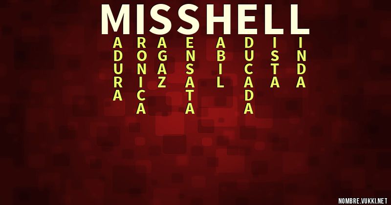 Qué significa misshell