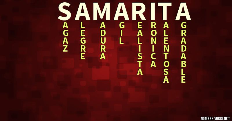 Qué significa samarita