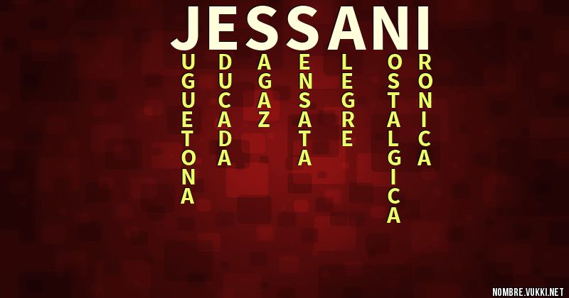 Qué significa jessani