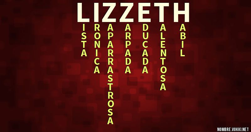 Qué significa lizzeth