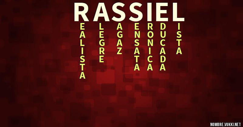 Qué significa rassiel